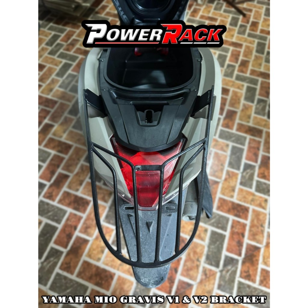 YAMAHA MIO GRAVIS V1 & V2 TOP BOX BRACKET / MOTORCYCLE ACCESSORIES ...