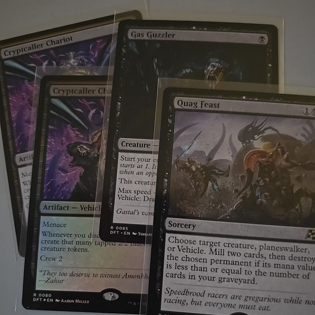 cryptcaller chariot / gas guzzler / quag feast - DFT | Shopee Singapore