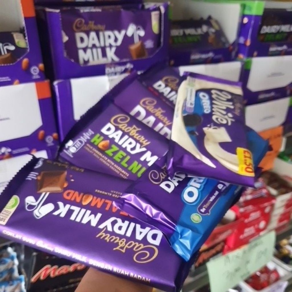 !! Cadbury Dairy Milk Chocolate (120g - 160g) | Shopee Singapore