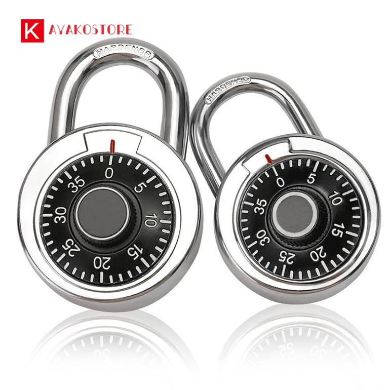 MMT 45/50mm Portable Turntable Lock Digit Combination Code Lock Rotary ...
