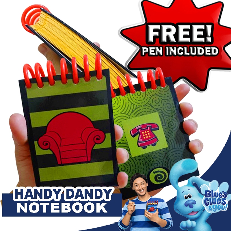 Blues Clues themed Classic Green Notebook for All Around Party Needs ...