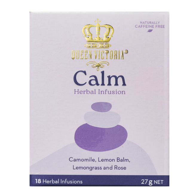 Queen Victoria Tea Calming Blend Tea Bags | 18 pack (NOV 2025) | Shopee ...
