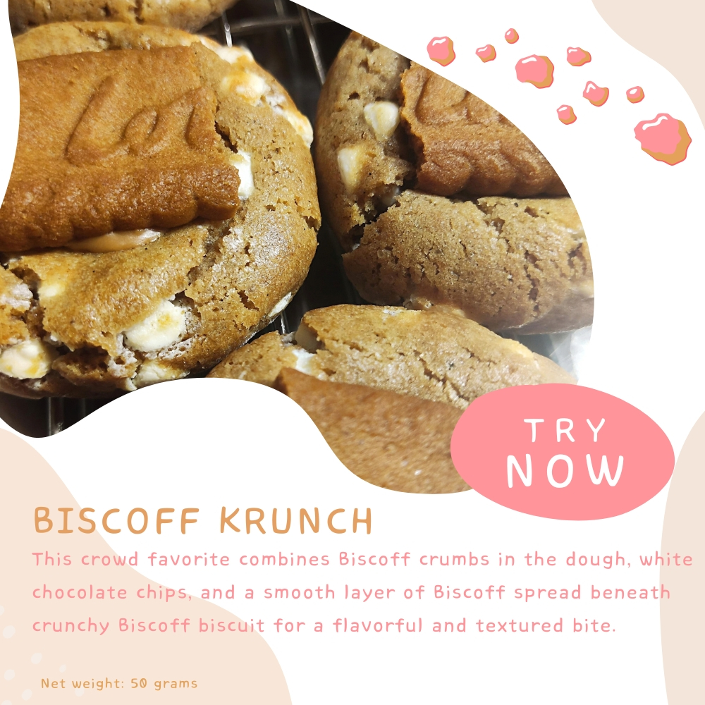 Biscoff Krunch Cookie by Wild Krumbz (50 grams) | Shopee Singapore