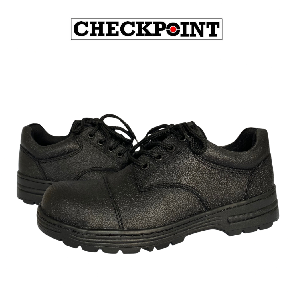Checkpoint MARIKINA MADE Men's LEATHER SAFETY SHOES black | Tomas-H ...