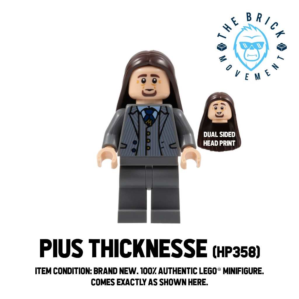 HARRY POTTER Pius Thicknesse Minifigure | Shopee Singapore