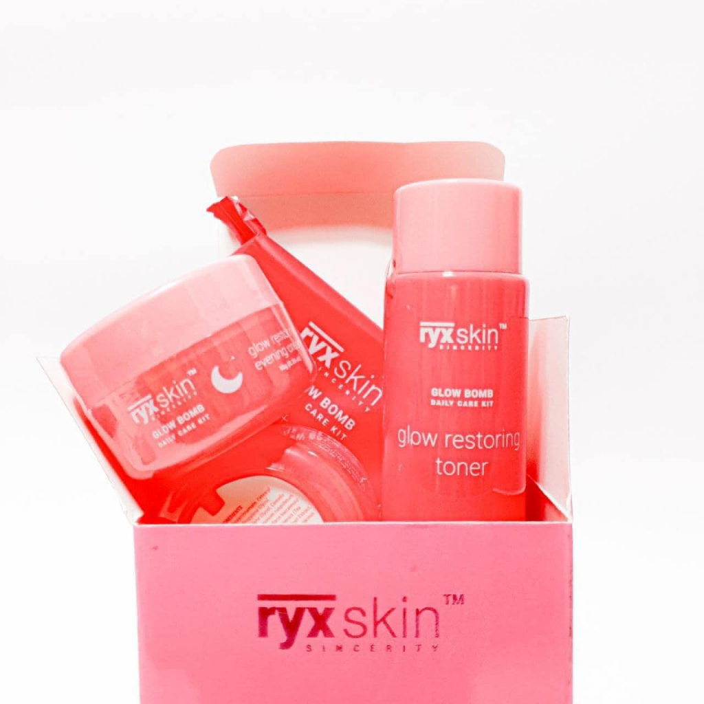 ryx glow bomb daily care kit | Shopee Singapore