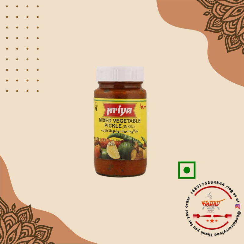 Priya Vegetable Mixed Pickle | Aachar (300g) | Shopee Singapore