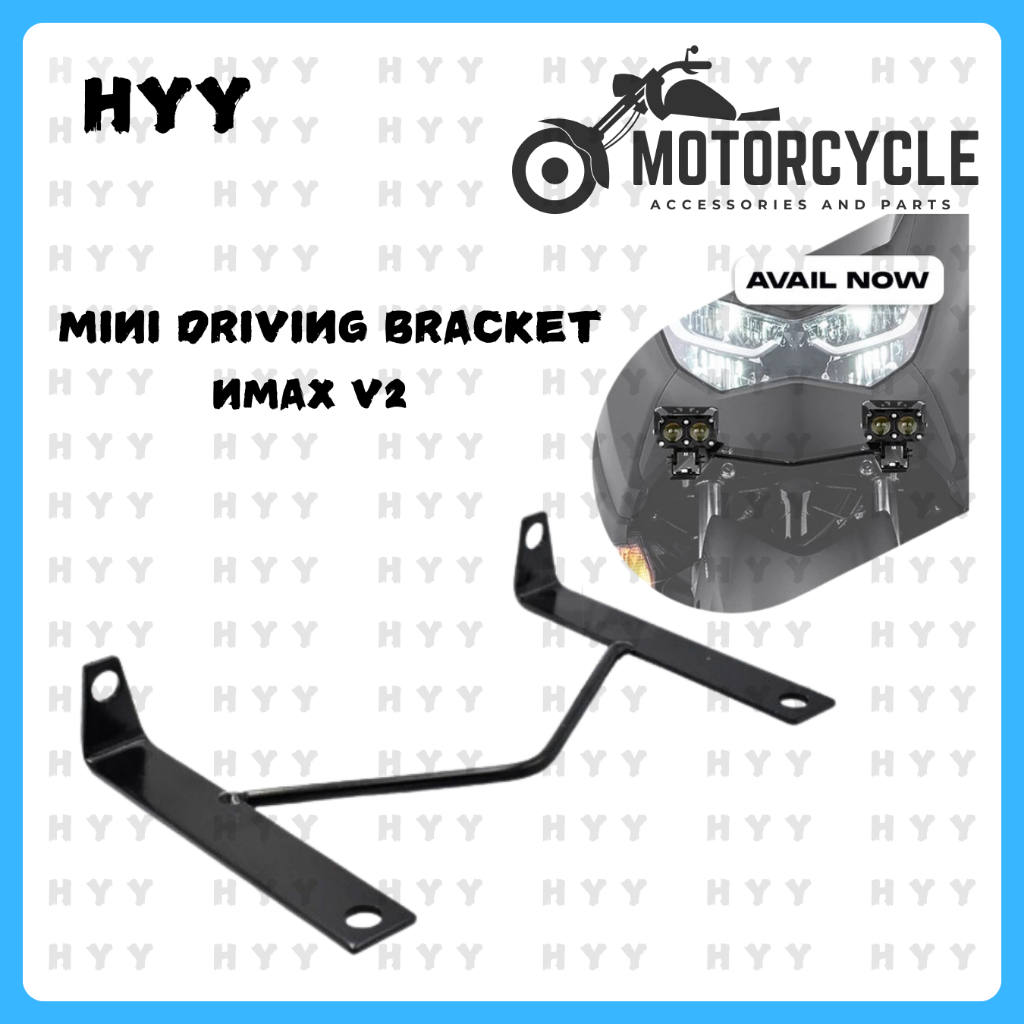 MSM NMAX V2 / NMAX V2.1 MINI DRIVING LIGHT LED BRACKET 123 | Shopee ...