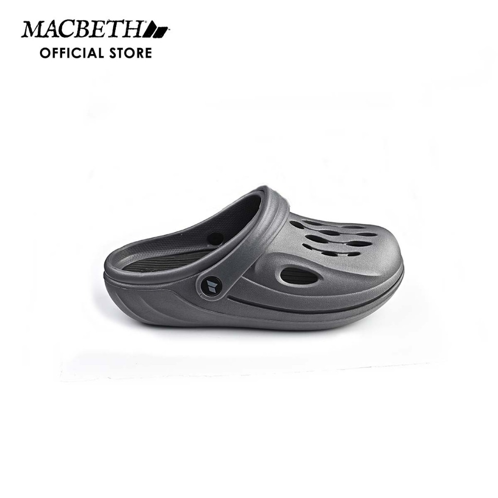 Macbeth Sandals " MILANO " ( Dark Gray / Black ) | Shopee Singapore