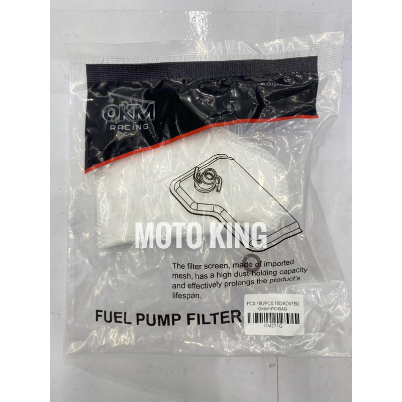 OKM RACING FUEL PUMP FILTER PCX 150/PCX 160/ADV150 (OM271G) | Shopee ...
