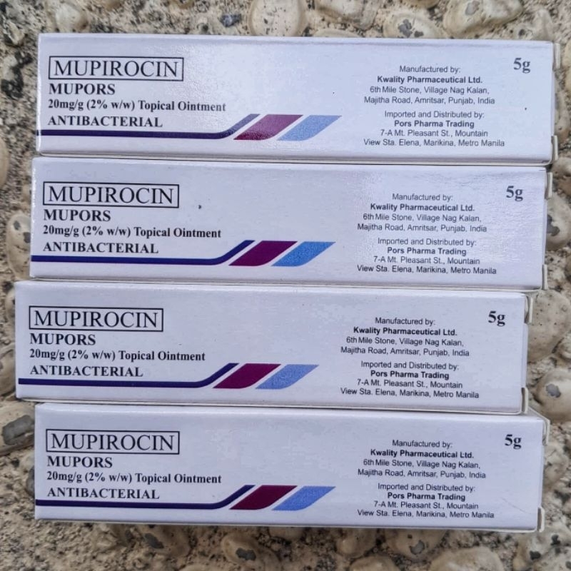 Mupirocin MUPORS OINTMENT 5g | Shopee Singapore
