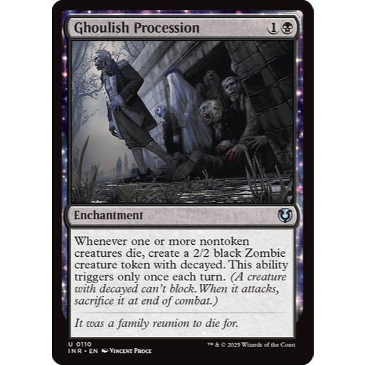 Magic: The Gathering | Ghoulish Procession | Innistrad Remastered (INR ...