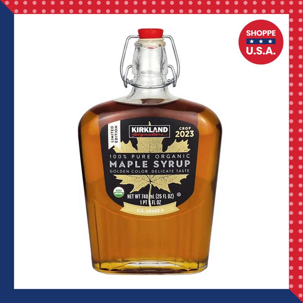 Kirkland Signature 100% Pure Organic Maple Syrup, 740mL, Limited ...