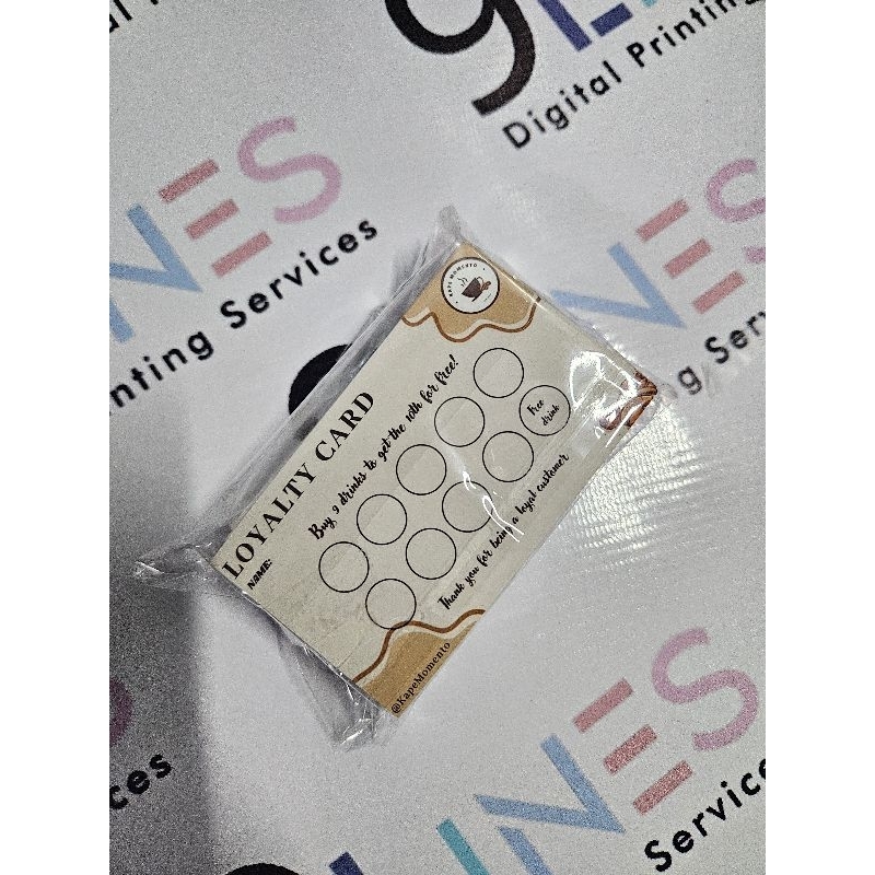 Loyalty / Business Cards / Calling Cards - Print and Cut | Shopee Singapore