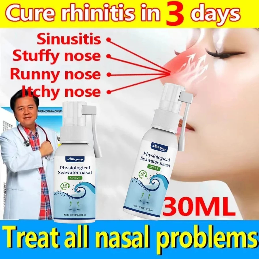 Physiological Seawater Nasal Spray – Fast-Acting Relief for Nasal ...