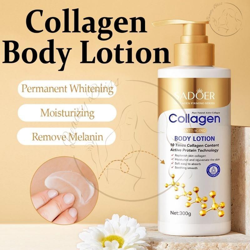 SADOER COLLAGEN BODY LOTION ANTI-AGING 10X COLLAGEN CONTENT ACTIVE PROTEIN TECHNOLOGY 300G ...