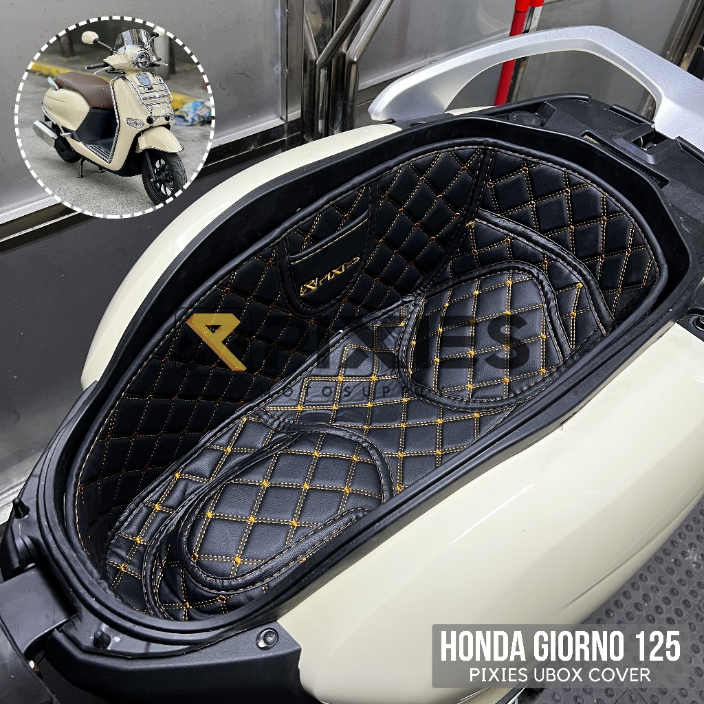 HONDA GIORNO 125 PIXIES UBOX SEAT COMPARTMENT COVER | Shopee Singapore