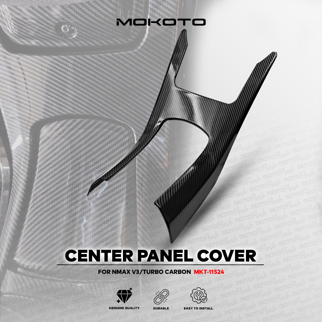 MOKOTO YAMAHA NMAX V3 STANDARD / TURBO TECHMAX CENTER PANEL TRIM ...