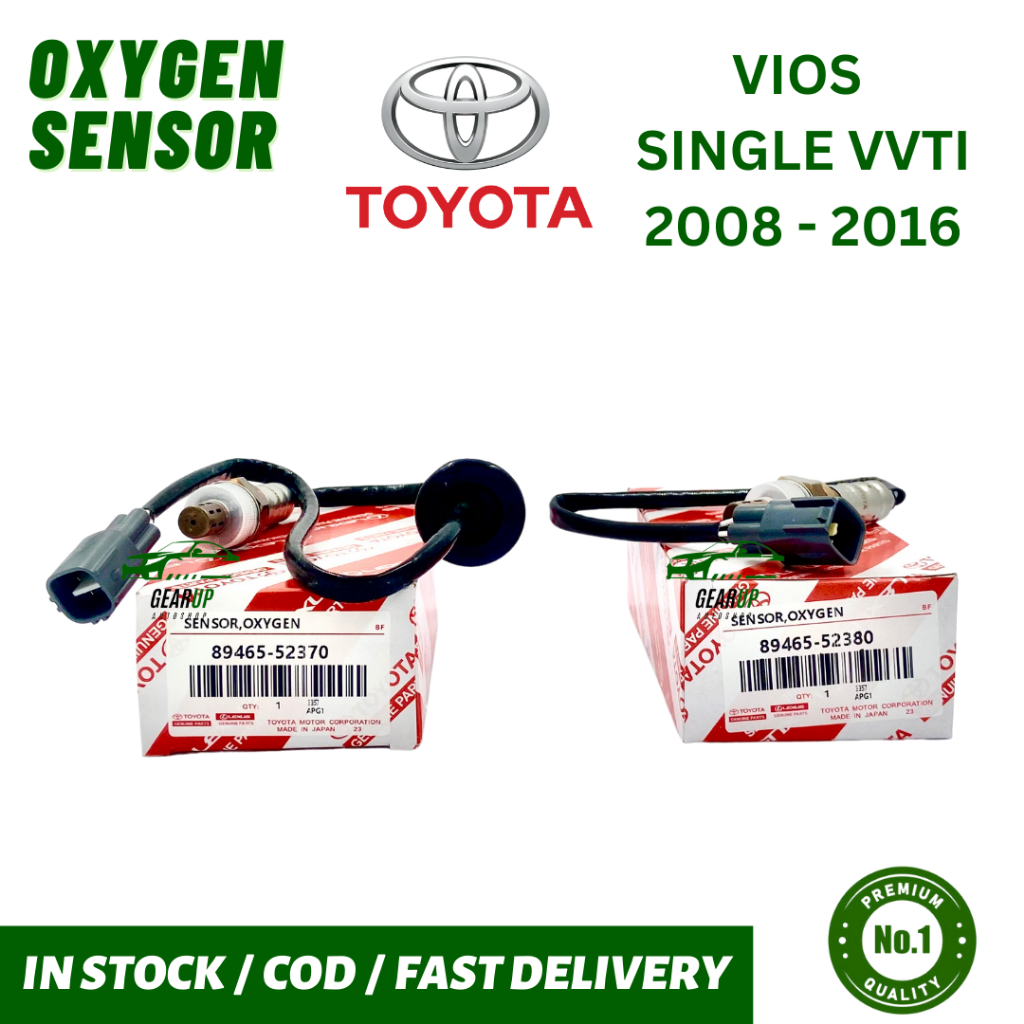 GEAR UP ON OXYGEN SENSOR SET for TOYOTA VIOS SINGLE VVTI (FRONT & BACK ...
