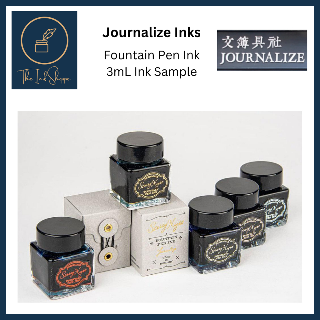 Journalize Inks Fountain Pen Ink Sample (3mL) | Shopee Singapore