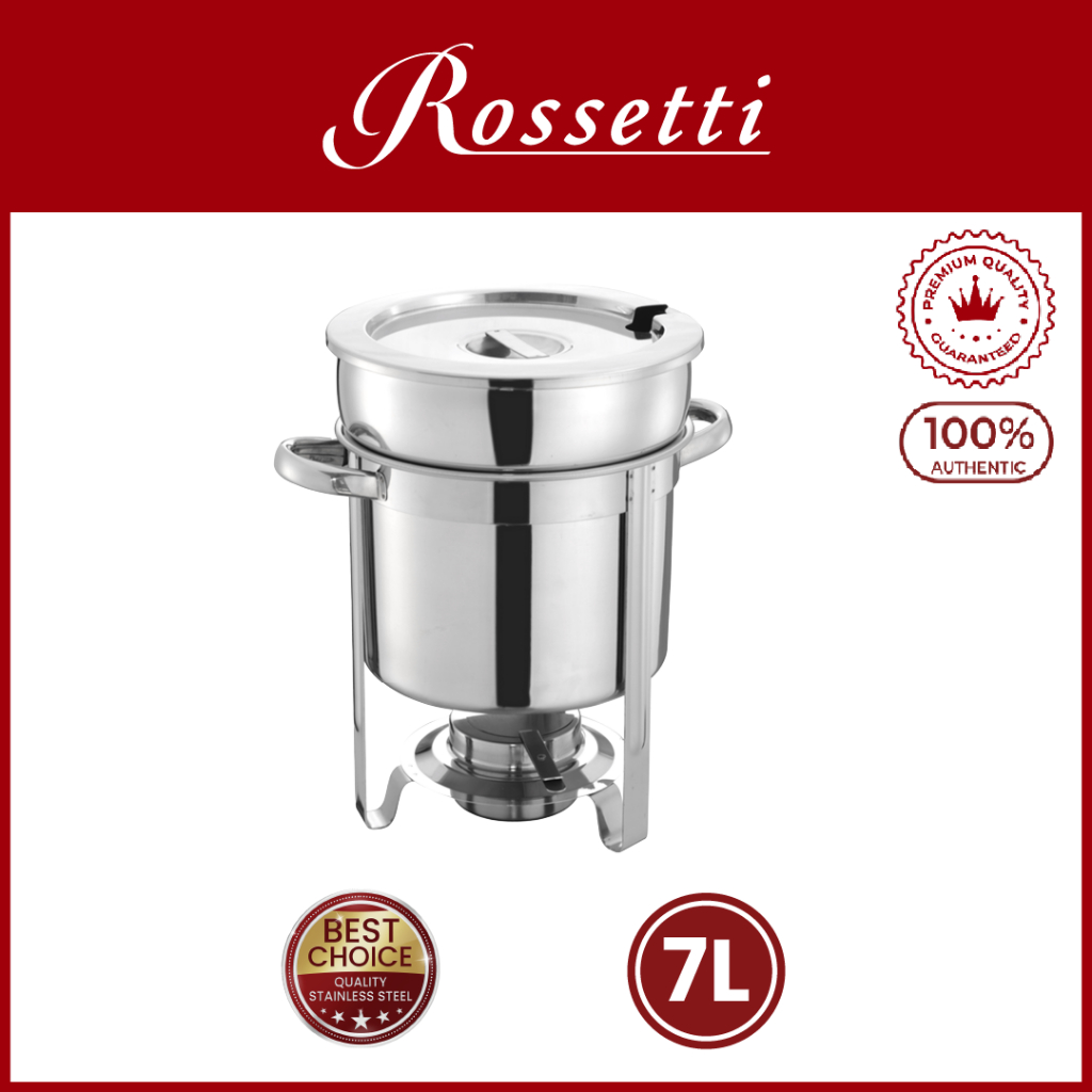 Rossetti 7.0 Liters Stainless Steel Round Soup Station (RWC8307BM ...