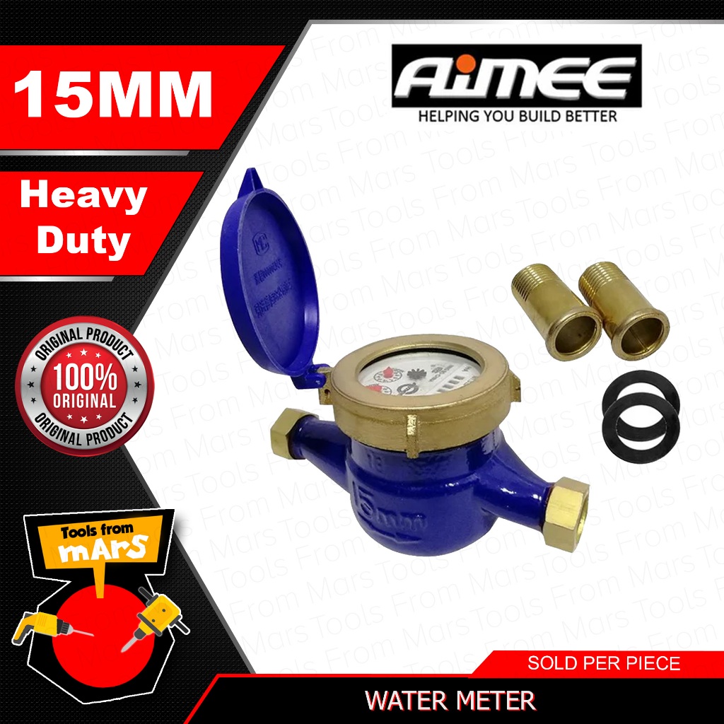 AIMEE Calibrated Water Meter 15mm (22pcs) -TFM | Shopee Singapore