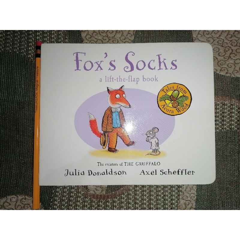 Fox's Socks (a Lift-the-flap book) by Julia Donaldson and Axel ...
