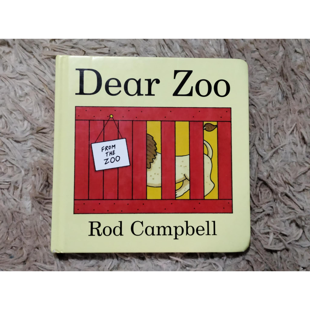 DEAR ZOO: A LIFT-THE-FLAP BOOK by ROD CAMPBELL (Board Book / Preloved ...