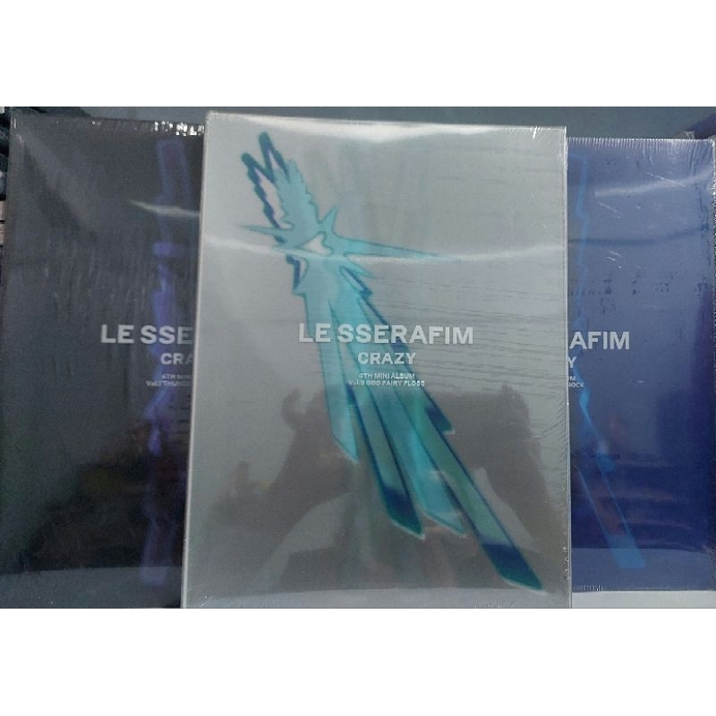 LESSERAFIM CRAZY ALBUM SEALED | Shopee Singapore