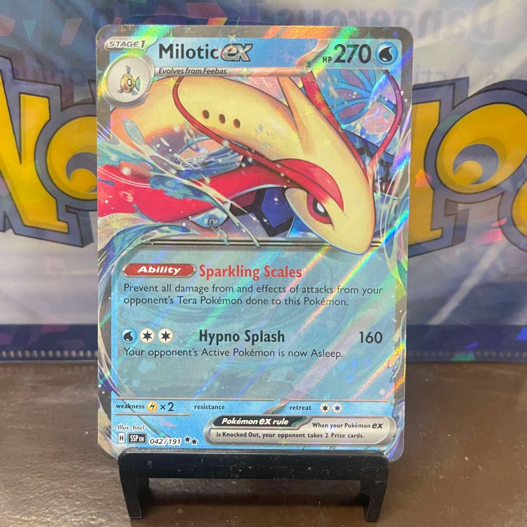 milotic ex surging sparks pokemon trading card | Shopee Singapore