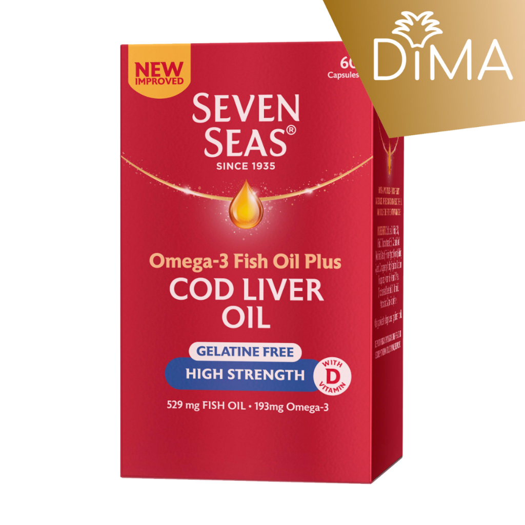 Seven Seas Liver Oil - High Strength (60 Capsules) - from Seven Seas UK ...