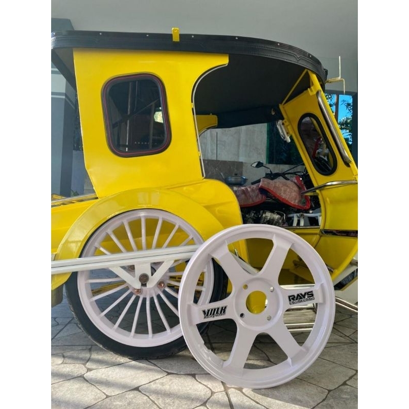 Kalesa Type mags and Volk Rays racing wheel for tricycle 6304 (Limited ...