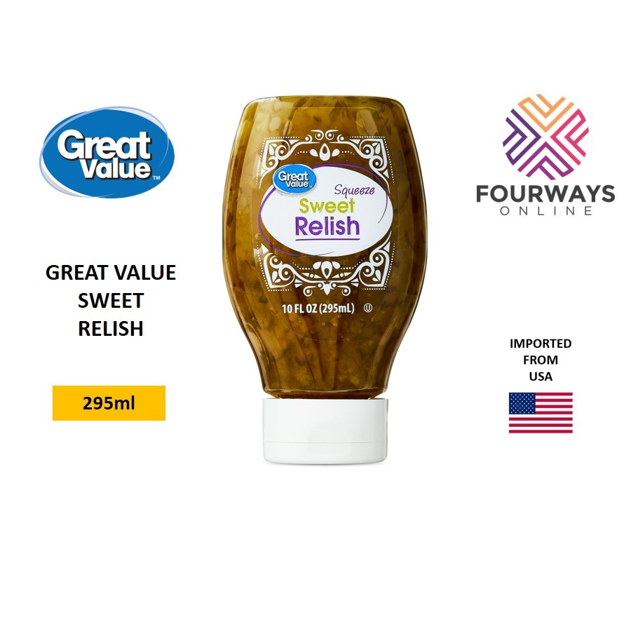 Great Value Sweet Relish 295ml | Shopee Singapore