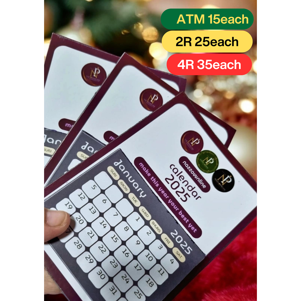 20pcs REFMAGNET CALENDAR 2025 (Customize/Personalize) | Shopee Singapore