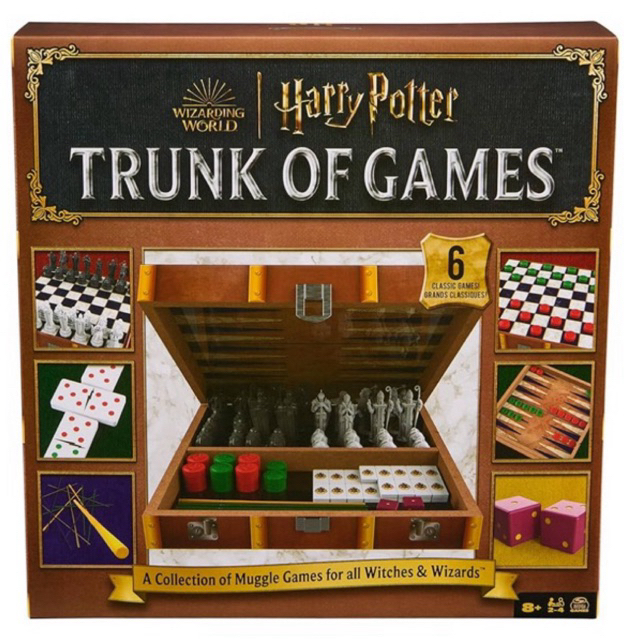 Spin Master Games, Wizarding World of Harry Potter Trunk of Games 6-in ...