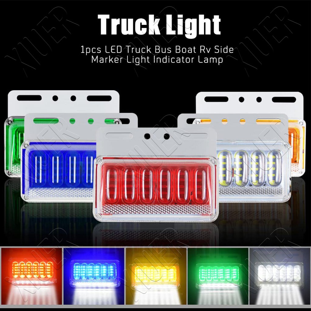 DC12-24V LED Truck Side Light Clearance Light Car Side Marker Light ...