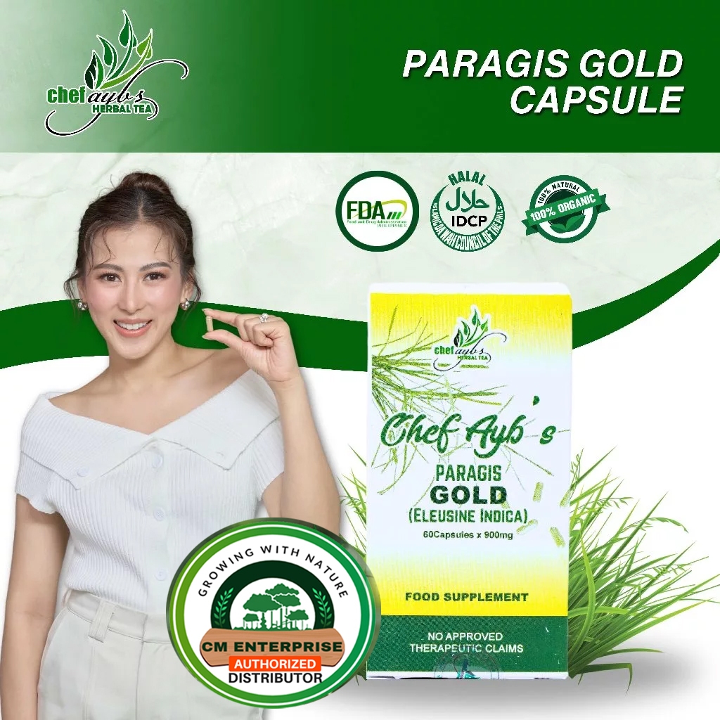 Chef Aybs Paragis GOLD Capsule 60pcs Capsule 900mg | Shopee Singapore