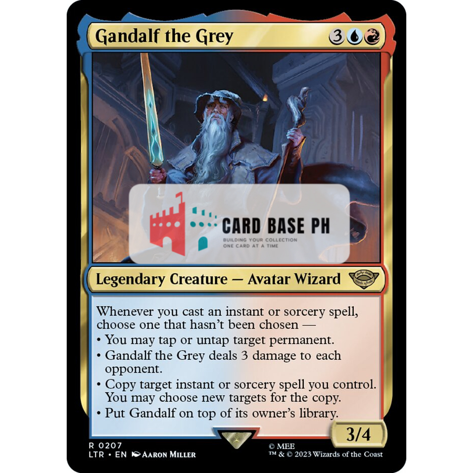 Gandalf the Grey - Magic the Gathering Trading Card | Shopee Singapore