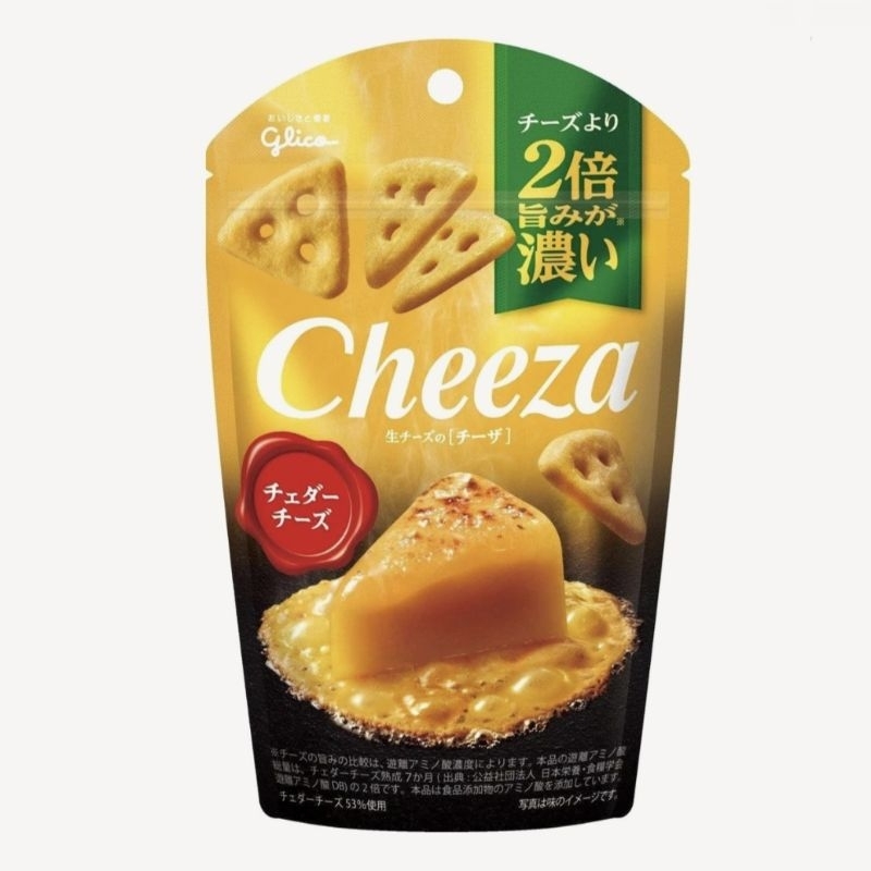 Glico Japan Cheeza Fresh cheddar cheese flavored biscuits 36g | Shopee ...