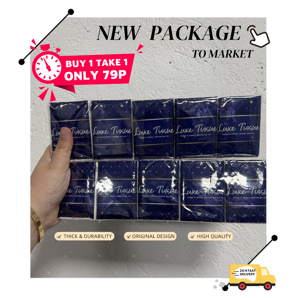 【buy 1take 1】Pocket Tissue Facial Tissue order Tissue 3-Ply 20 packs ...