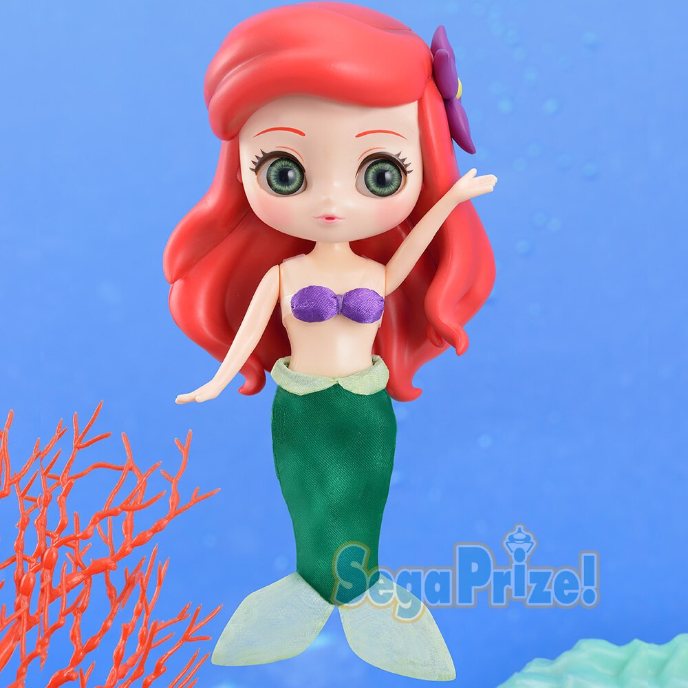 Ariel Little Mermaid CUICUI Disney Characters Premium Doll Figure ...