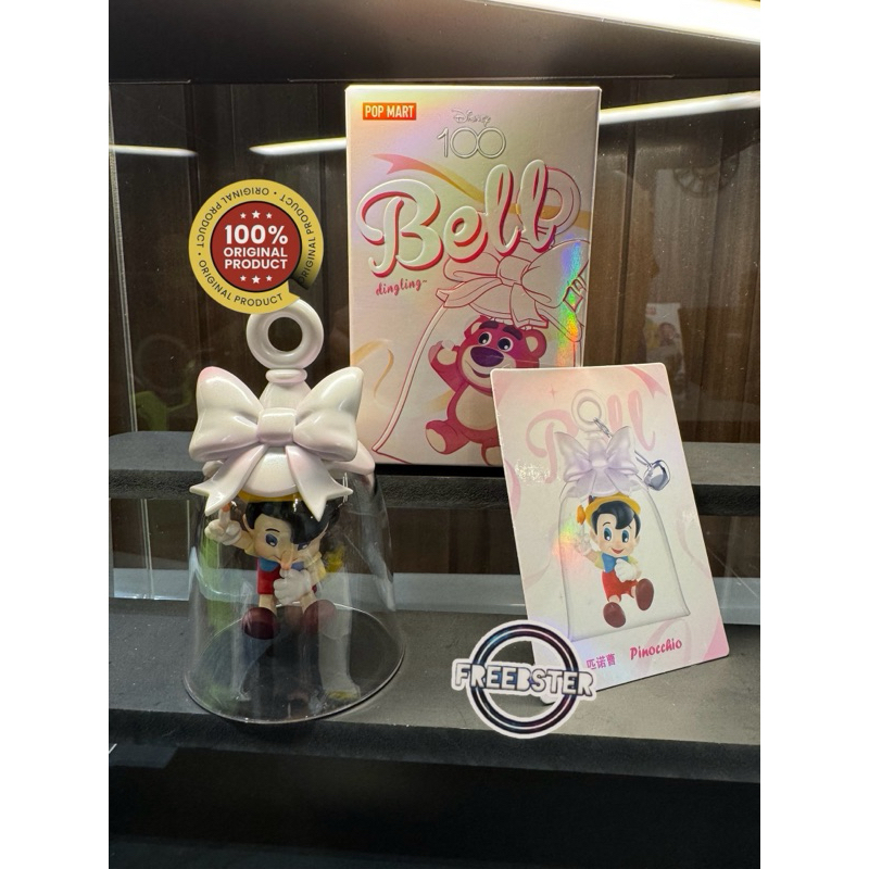 Disney 100th Anniversary Bell Series (Pop Mart Pinocchio Bell) | Shopee ...