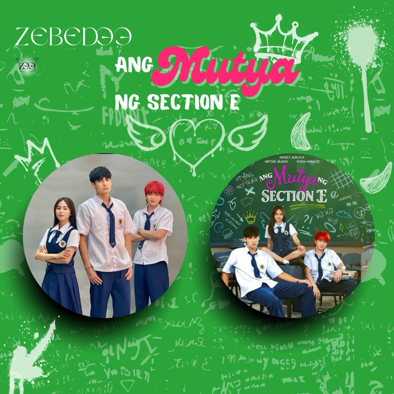 1 pc AMNSE button Pin | Ang Mutya ng Section E Pin Badge / Button Pin ...