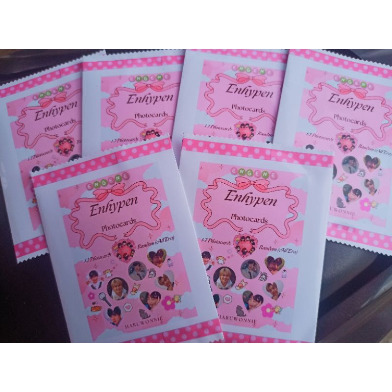 ENHYPEN LUCKY KIT (WITH ATLEAST 1 OFFICIAL PHOTOCARDS INSIDE) | Shopee ...