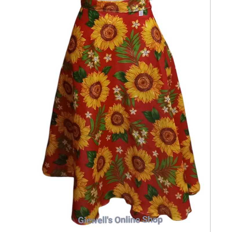 FLORAL SAYA ADULT PALDA / PATADYONG ADULT FOR KIMONA OR FILIPINIANA ...