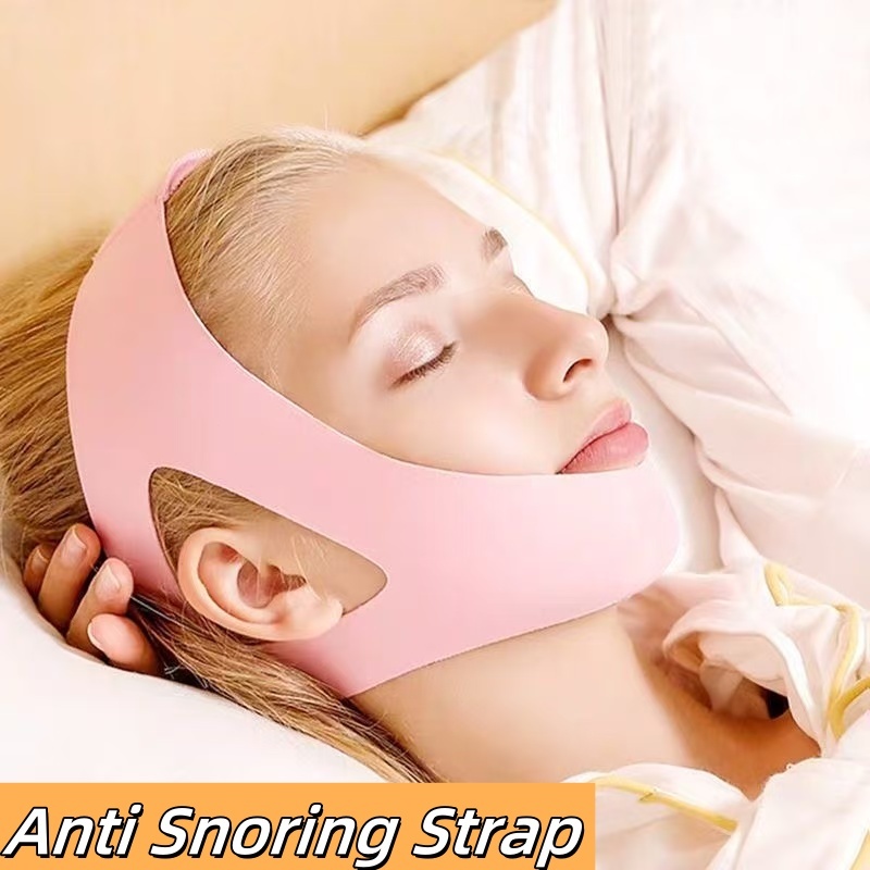Anti Snore Stop Snoring Chin Strap Jaw Solution Sleep Support Apnea ...