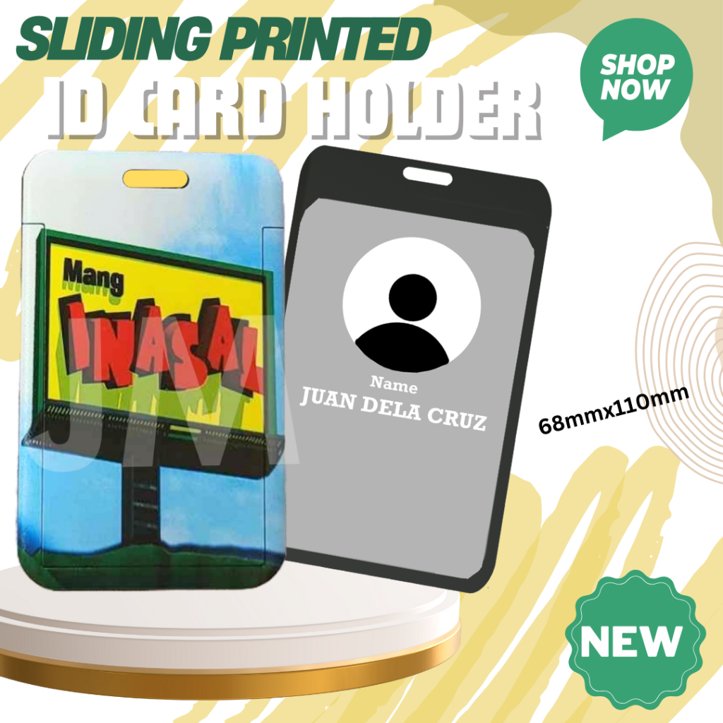 Mang Inasal Staff ID Card Holder and Name Tag | Shopee Singapore