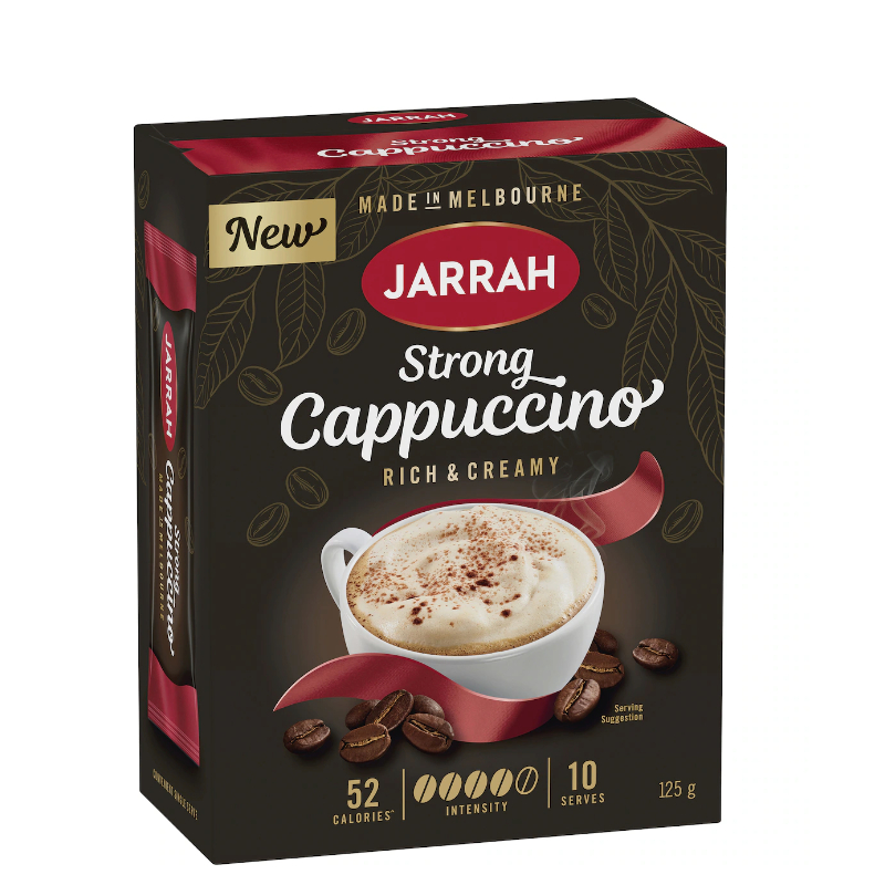 Jarrah Strong Cappuccino Sachets 10 Pack (aug 2025) | Shopee Singapore