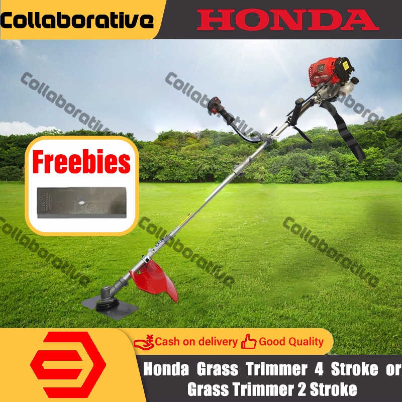 Honda Grass Trimmer 4 Stroke Or Grass Trimmer 2 Stroke Brush cutter Tiller attachment with Big ...