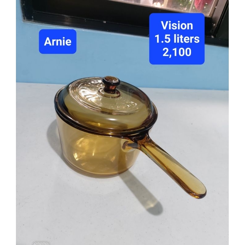 Vision cookware 1.5 liters (Arnie) | Shopee Singapore